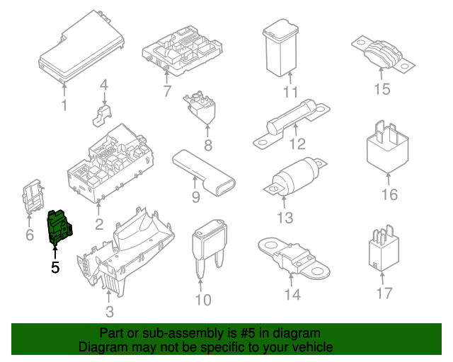 FV6Z-14A068-B 2013-2018 Ford C-Max Fuse Box | Fairway Ford Parts