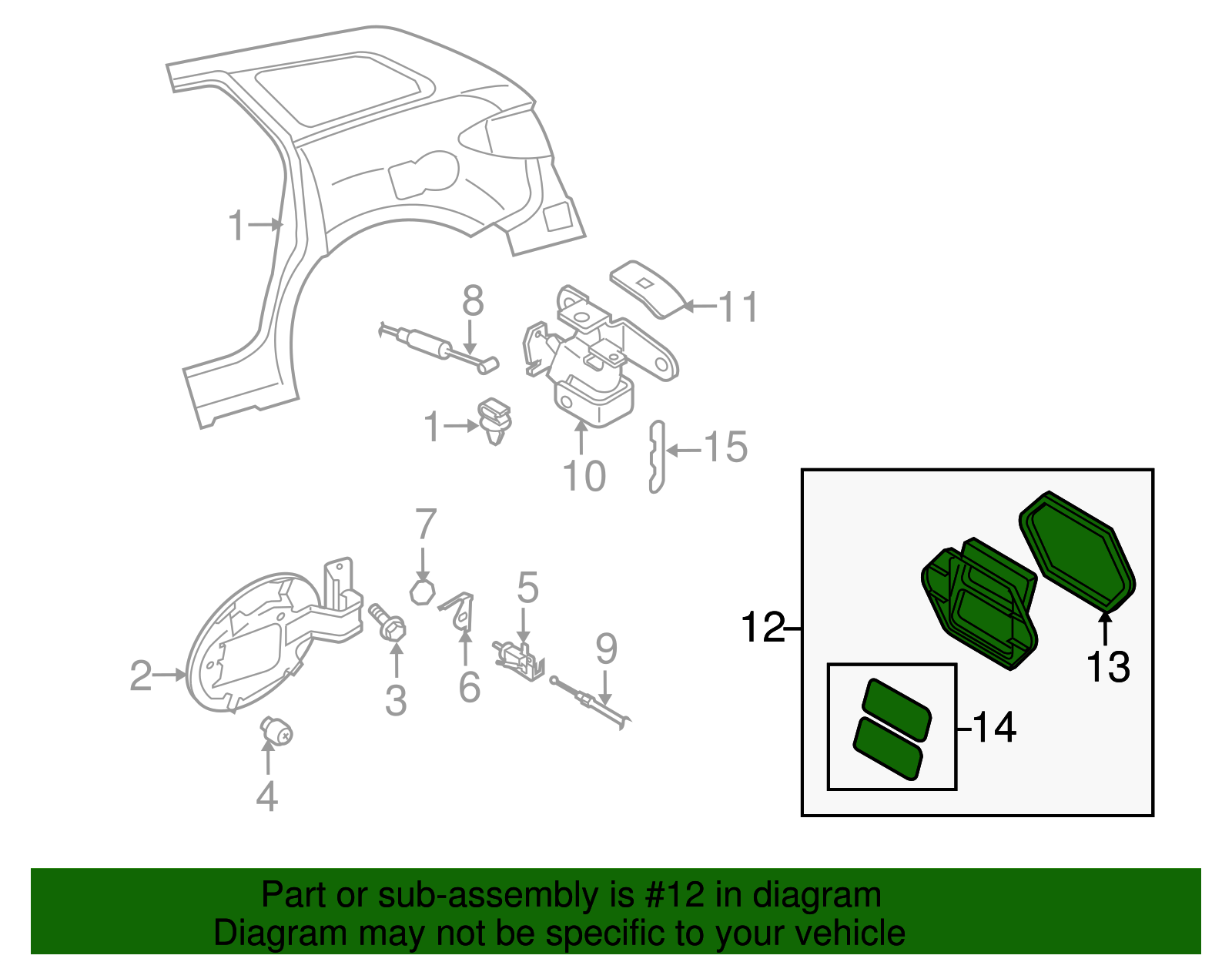 2004-2021 Mazda Pressure Vent BJS7-51-920 | OEM Parts Online