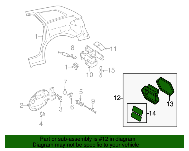 2004-2021 Mazda OEM NEW 2004-2019 Mazda 3 6 CX3 CX5 Extractor Chamber ...