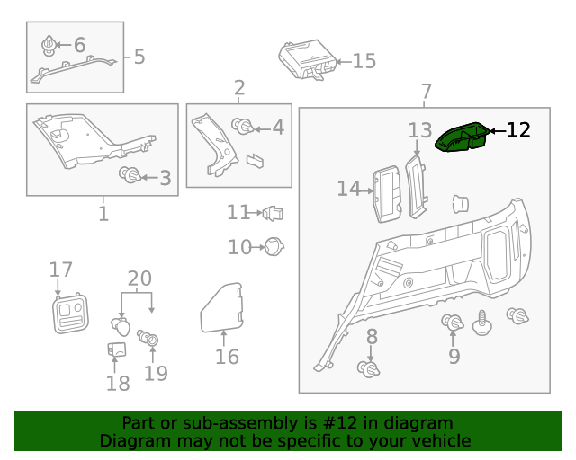 64746-35030-C0 - Cup Holder - 2010-2020 Toyota 4Runner | Lithia Toyota ...