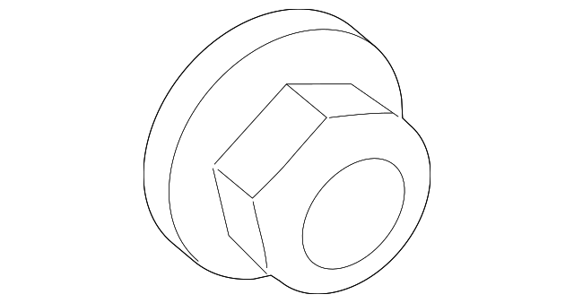 005-990-20-50-64 - Door Hinge Nut 2012-2023 Mercedes-Benz | Mercedes ...