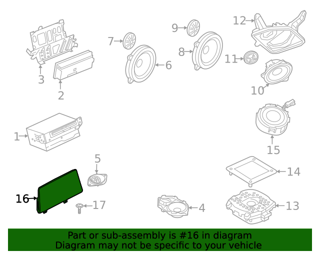 Genuine BMW 65-50-5-A0E-6B6 | Display Unit | FREE Shipping on Most ...