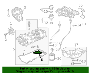 2020-2023 GM Valve Cover Gasket 12670503 | TascaParts.com