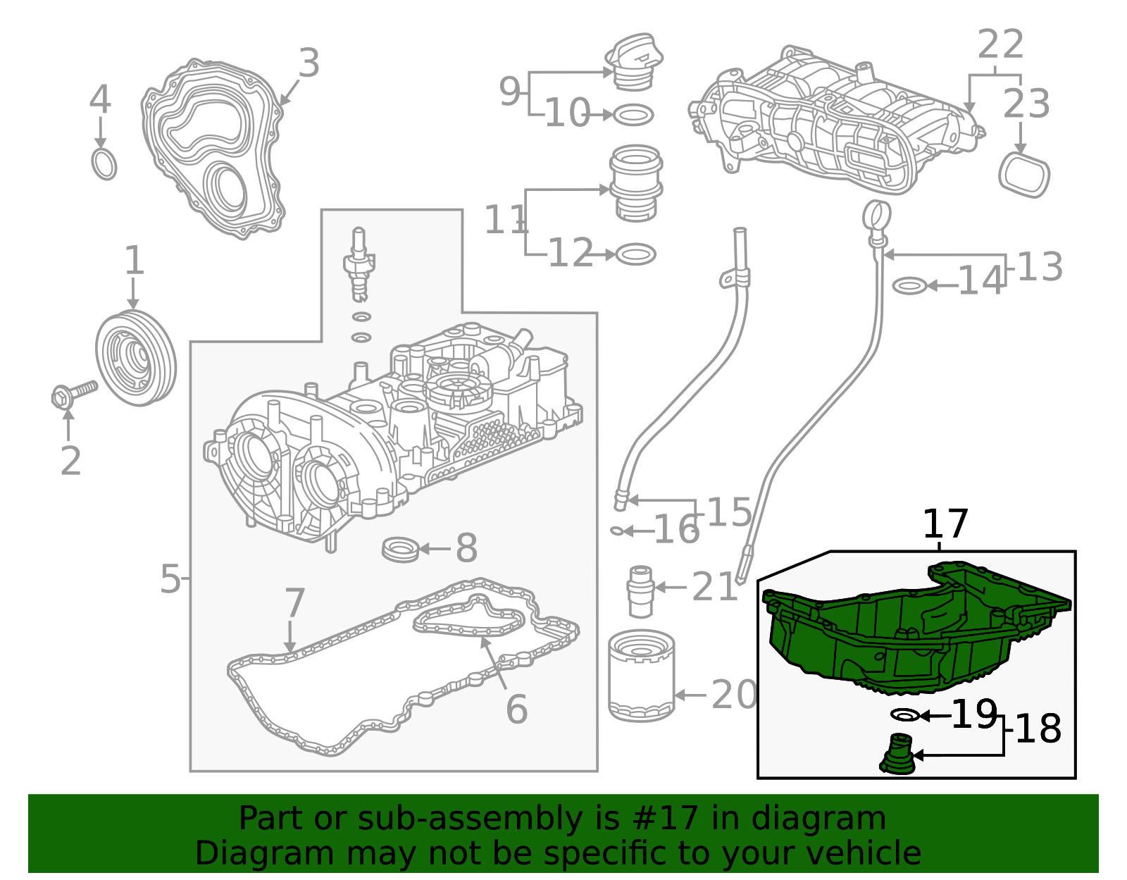 2020-2024 GM Oil Pan 25204730 | QuirkParts