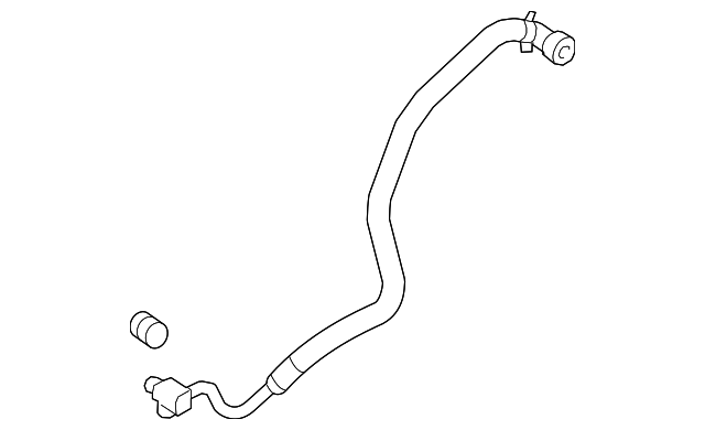 Genuine Inlet Hose for 2013-2022 Land Rover | Land Rover Part# LR035470 ...