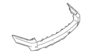 51123423777 - 2007-2010 BMW X3 Bumper Cover (51-12-3-423-777) | BMW of ...