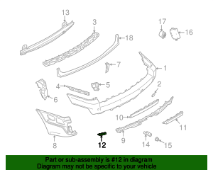 Genuine BMW 63-14-7-162-217 | Reflector | FREE Shipping on Most Orders ...