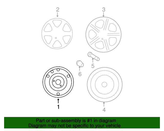 52910-0A110 - Wheel 2006-2010 Hyundai Sonata | AutoNation Parts