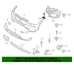 Genuine BMW 51-11-7-354-768 | Bumper Cover Mount | FREE Shipping on ...
