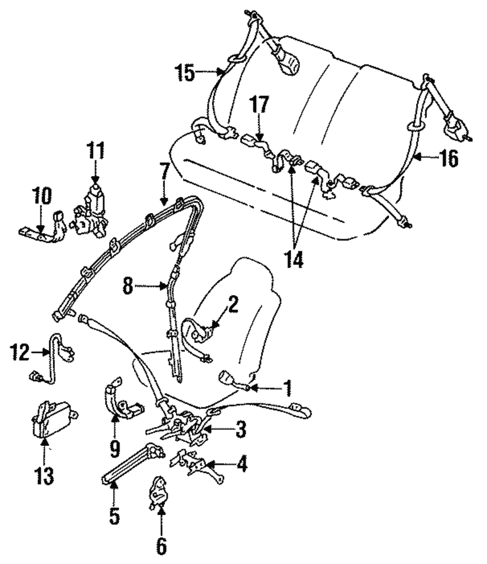 1989-1992 Toyota Cressida 1989-1992 Toyota Cressida - Motor 85640-22020 ...