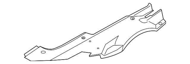 2008-2015 Audi R8 Wheelhouse Cover 420-821-169-L-01C | Audi USA Parts