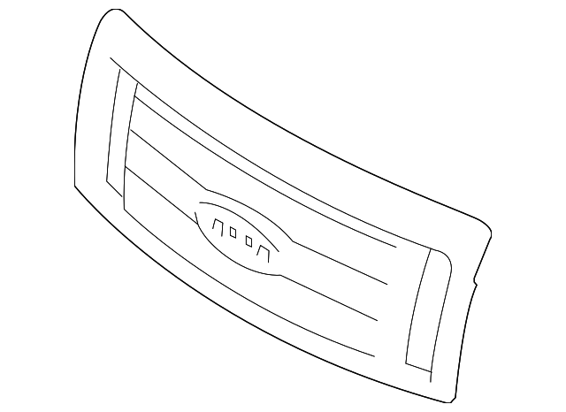 9L3Z-8200-D - Grille 2009-2012 Ford F-150 | Direct Factory Parts