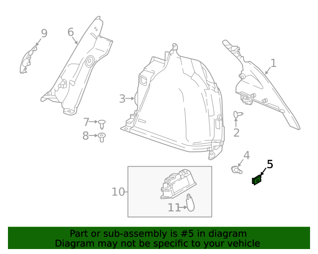 79936-JD00A - Hook 2011-2024 Nissan | Nissan Parts & Accessories Online