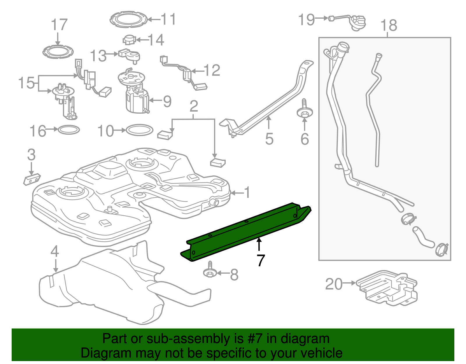 2017-2020 Buick Envision Skid Plate 84492429 GM | GMPartsDirect.com