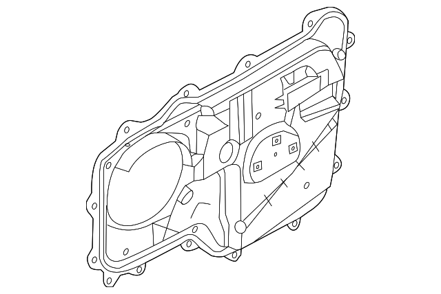 2013-2022 Land Rover Door Panel Carrier LR110433 | LandRoverParamusParts