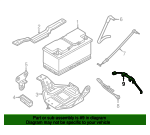 61218736083 - 2016-2022 BMW Negative Cable (61-21-8-736-083) | BMW of ...