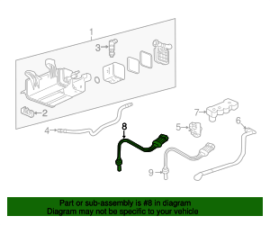 2007-2017 GM Heated Oxygen Sensor 12606671 GM | GMPartsDirect.com