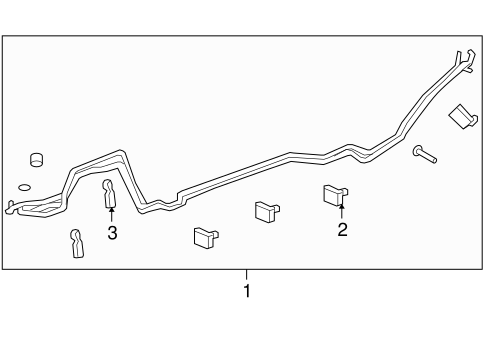 OEM REAR AC LINES for 2011 Chevrolet Traverse | GMPartsCenter.net