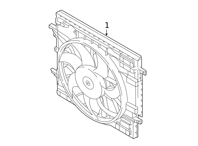 2017-2021 Volvo Fan Assembly 31657360 | TascaParts.com