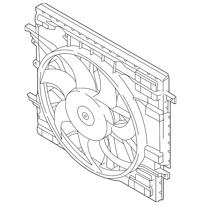2017-2021 Volvo Fan Assembly 31657360 | TascaParts.com