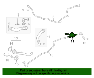 2010-2023 Porsche Bleeder Valve 7P5-121-671-A | OEM Parts Online