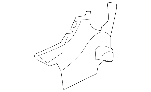 81237-TK6-A01ZB - Inner Cover 2010-2014 Honda Insight | Honda Parts Online