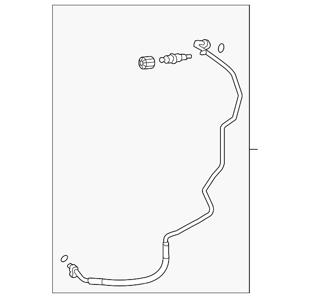 4G0-260-710-AN - AC Tube 2015-2018 Audi | Audi OEM Parts