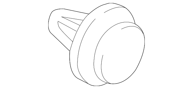 91513-SJK-003 - Clip, Tailgate Garnish (Natural) 2007-2020 Acura ...