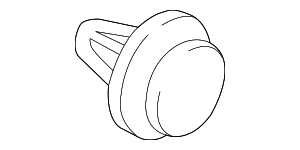 91513-SJK-003 - Clip, Tailgate Garnish (Natural) 2007-2020 Acura ...