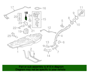 2015-2021 Lexus Fuel Pump 23221-36030 | OEM Parts Online