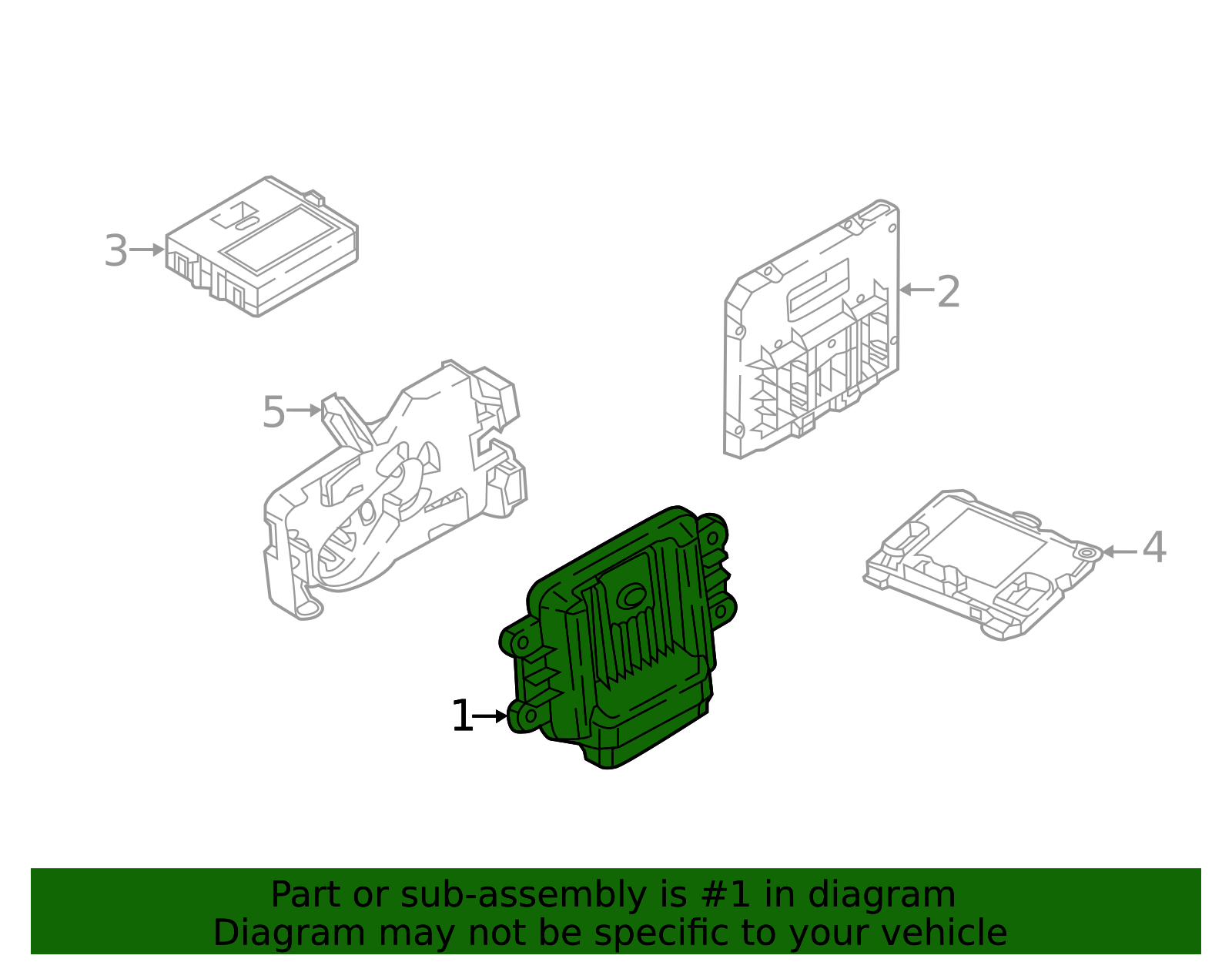 2022-2024 Volkswagen Jetta Trans Controller 09S-927-158-BT | QuirkParts