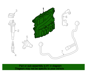 12148689181 - 2014-2021 BMW Engine Control Module (ECM) (12-14-8-689 ...