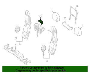 207-860-01-41 - Actuator 2011-2017 Mercedes-Benz | Mercedes-Benz USA Parts