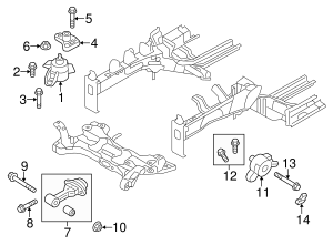 2018-2020 Hyundai Elantra GT Mount Bracket 21825-G3000 | OEM Parts Online