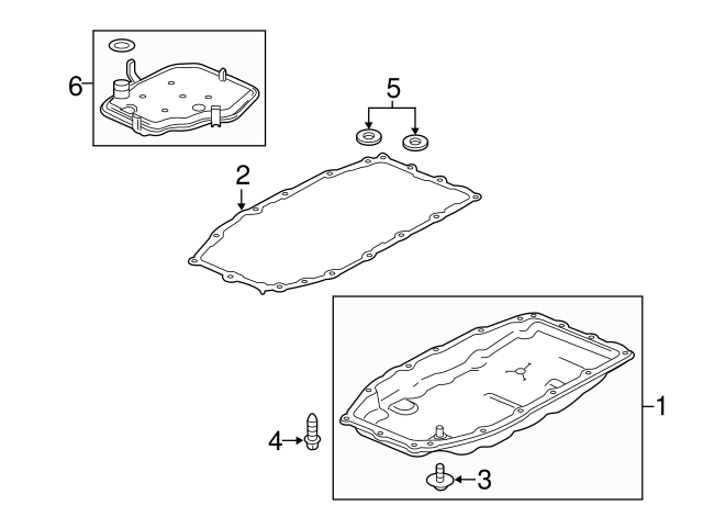 2015-2024 GM Trans Pan Bolt 11548404 GM | GMPartsDirect.com