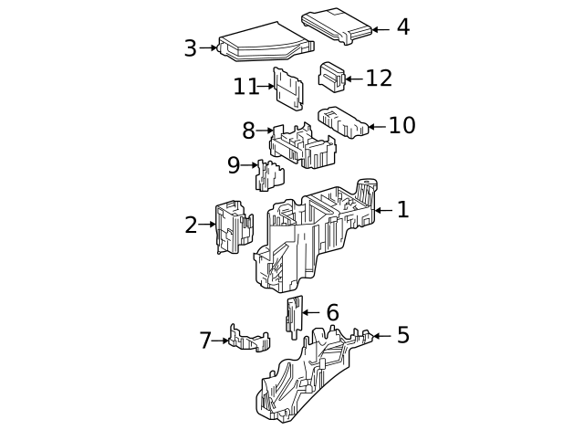 82741-08080 - Relay Box 2021-2024 Toyota Sienna | Group 1 Auto Parts