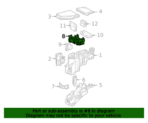 2021-2023 Toyota Sienna Junction Block 82610-08020 | Toyota Parts Center