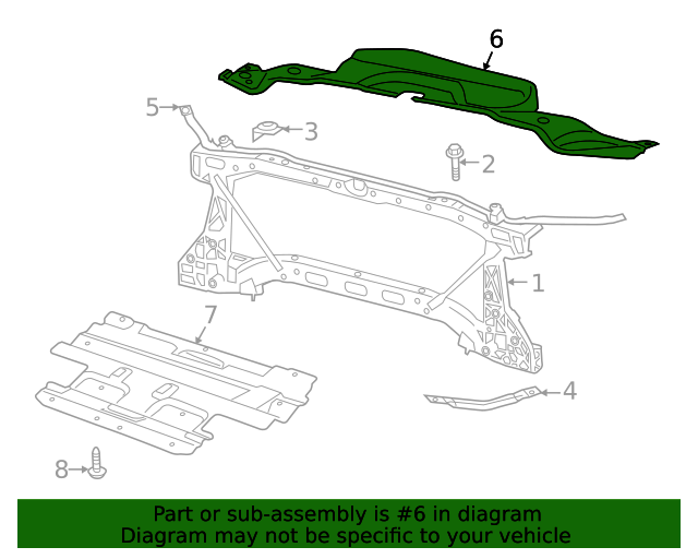 2019-2023 Ram Seal 68366245ab | TascaParts.com