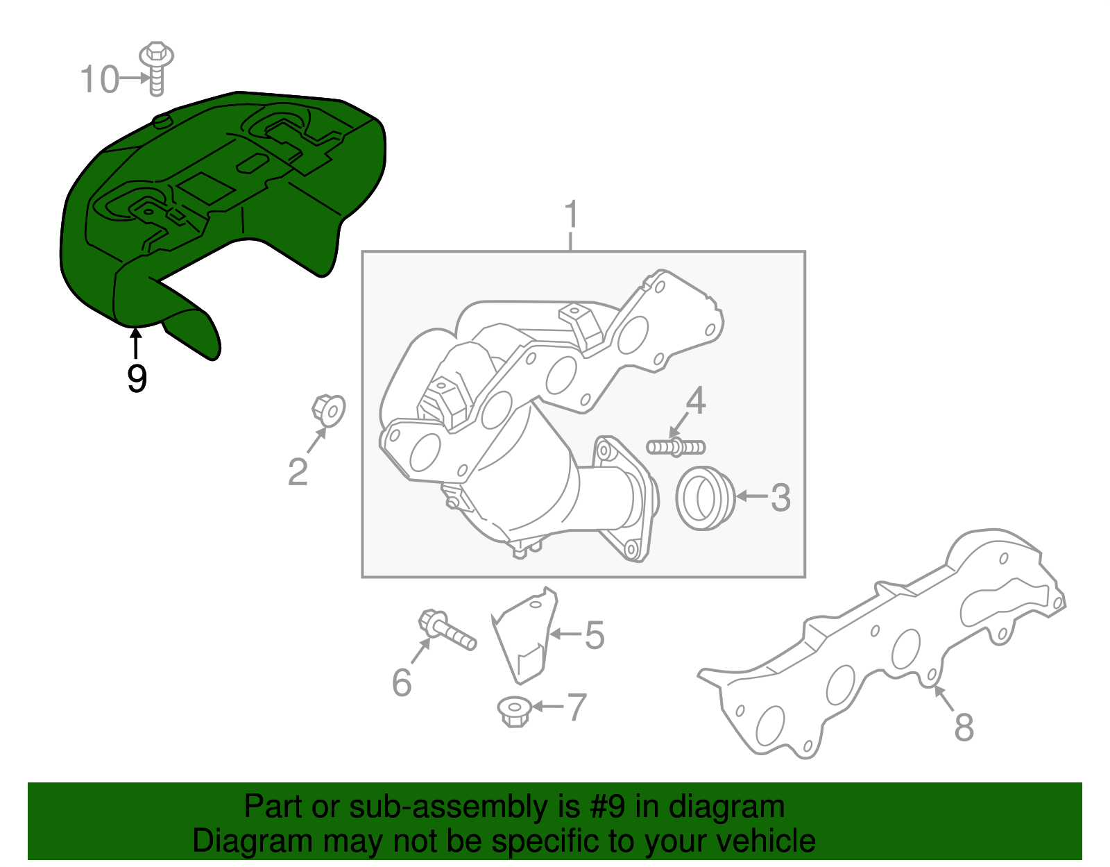 2006-2015 Mazda MX-5 Miata Heat Shield LF45-13-390D | OEM Parts Online