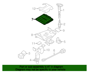 2009 Volkswagen Ecm 1K0-907-115-AF | OEM Parts Online