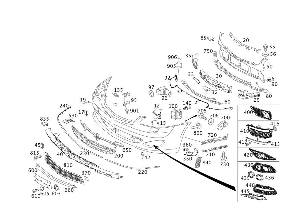 221-885-01-36 - Bracing 1954-2025 Mercedes-Benz | Mercedes-Benz USA Parts
