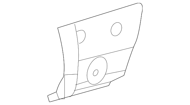 2014-2021 Ram Lower Panel 68134216AA | TascaParts.com