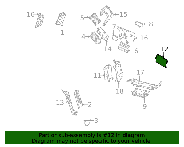 223-900-91-28 - Mobile Phone Control Module 2022-2024 Mercedes-Benz ...