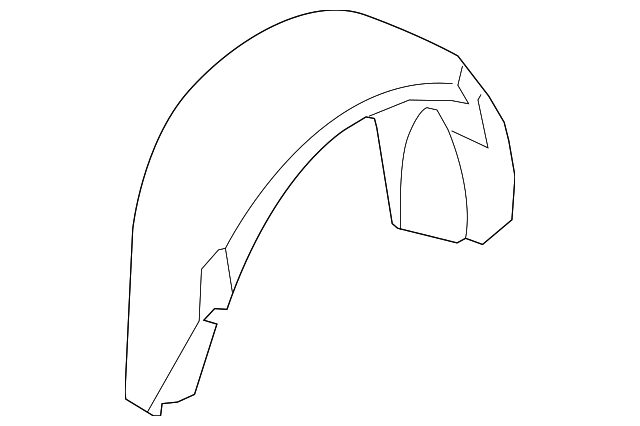 2014-2017 Chevrolet SS Wheelhouse Liner 92262998 | QuirkParts