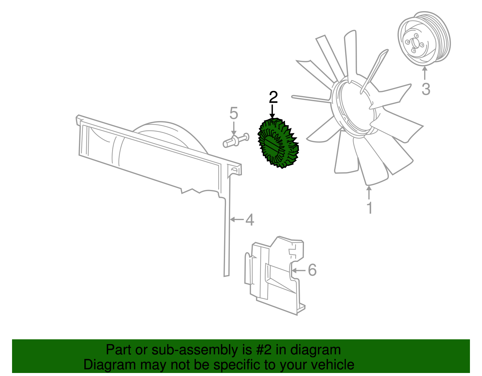 11521723918 - 1984-1999 BMW Engine Cooling Fan Clutch (11-52-1-723-918 ...
