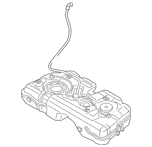 16119895427 - 2020-2023 BMW Fuel Tank (16-11-9-895-427) | BMW of South ...