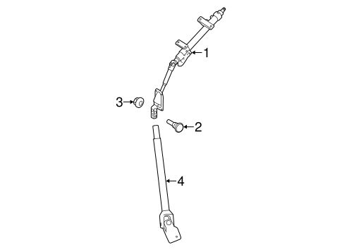 Steering Column Assembly for 2017 Mercedes-Benz Sprinter 3500 ...