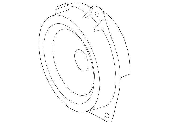 2006-2014 Lexus Speaker 86160-53210 | OEM Parts Online