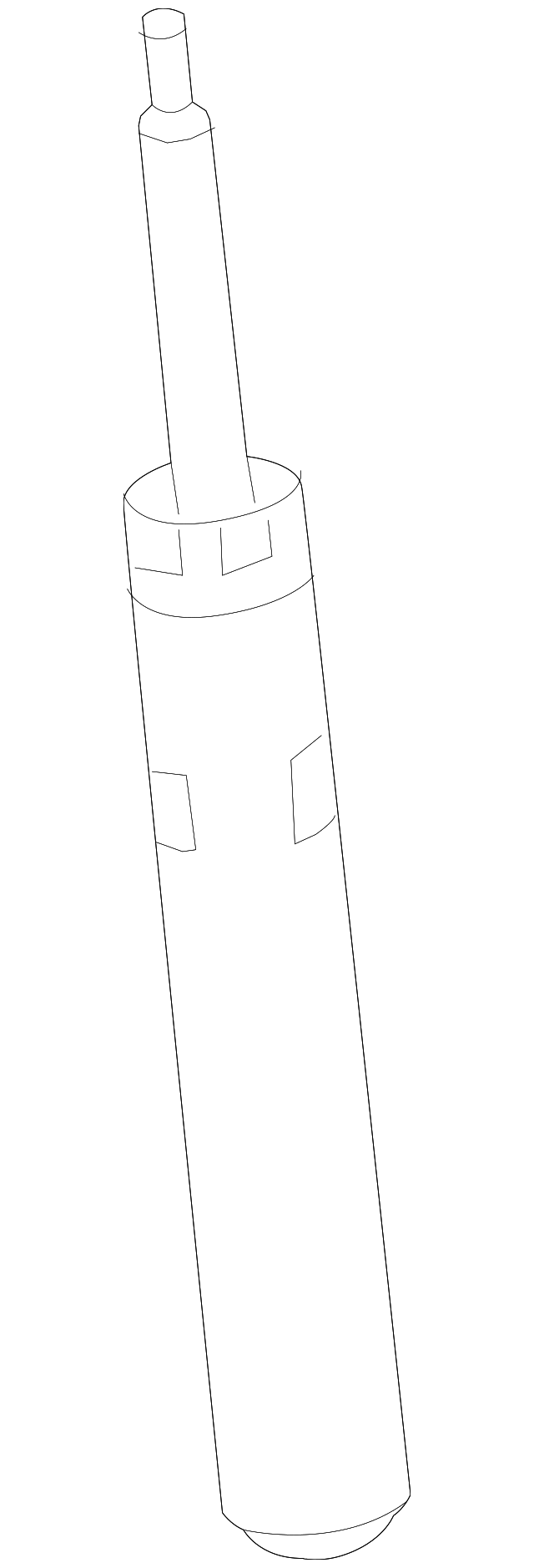 2012-2018 Audi A6 Quattro Shock Absorber 4G0-413-031-AF | Audi USA Parts