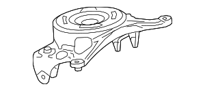 2012-2018 Audi Upper Mount 4G0-412-065-C | Audi USA Parts